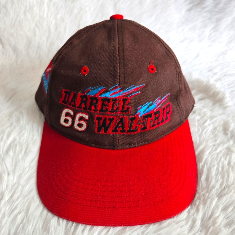 Vintage Darrell Waltrip 66 Kmart Racing Brown Red Sna… - Gem